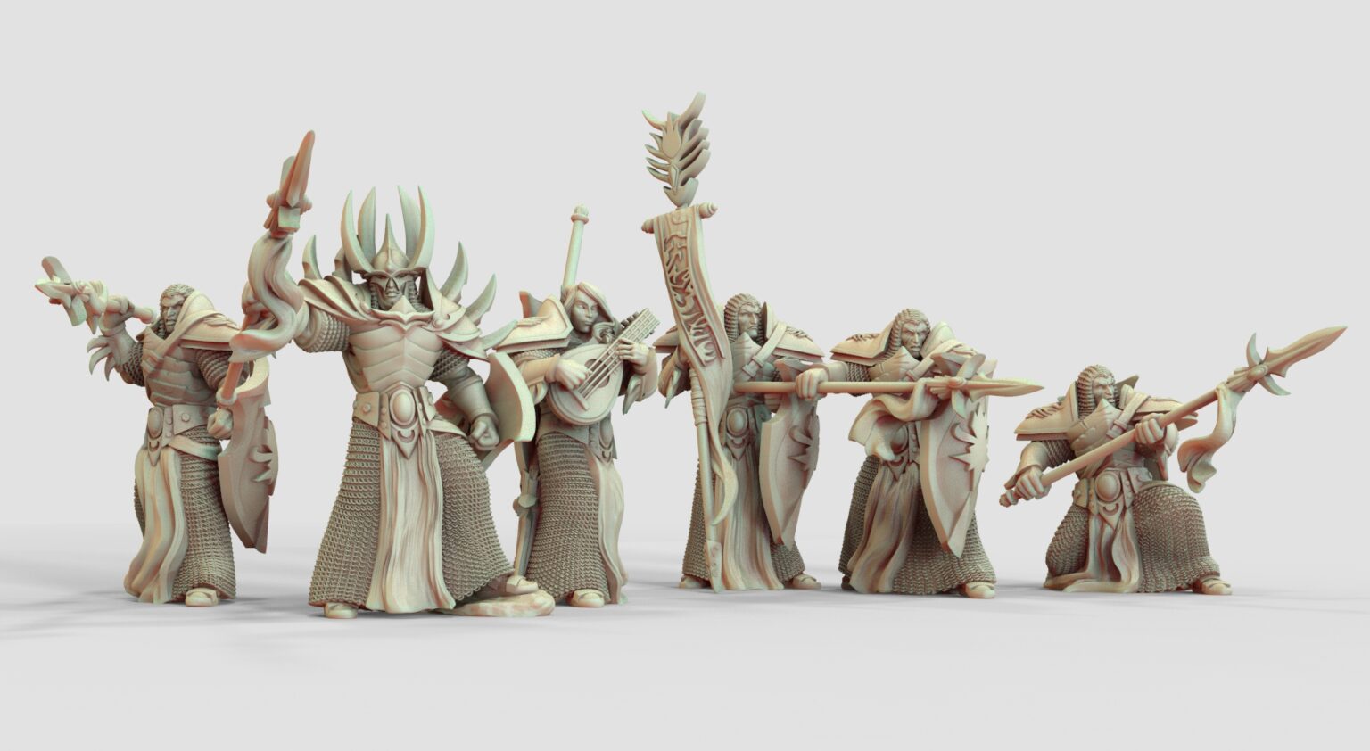 Chronopia miniaturas 3D - Barruz Studio